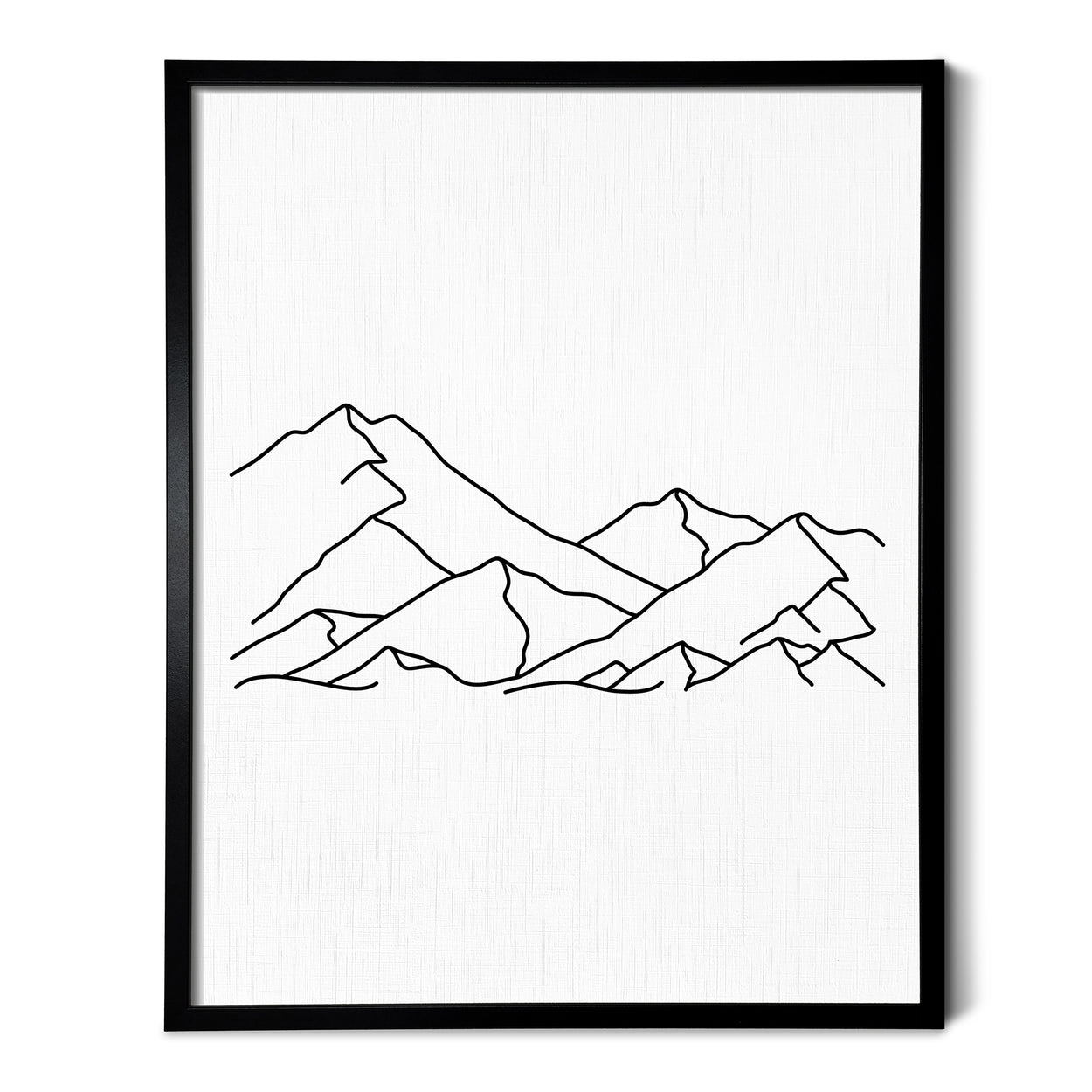 Scenic Route Shop Line Art Drawings - Wall Art Drawn from Your Journey