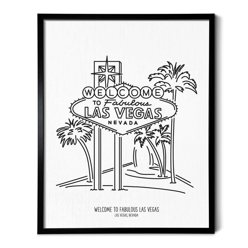 Las Vegas Sign Art Print – Scenic Route Shop