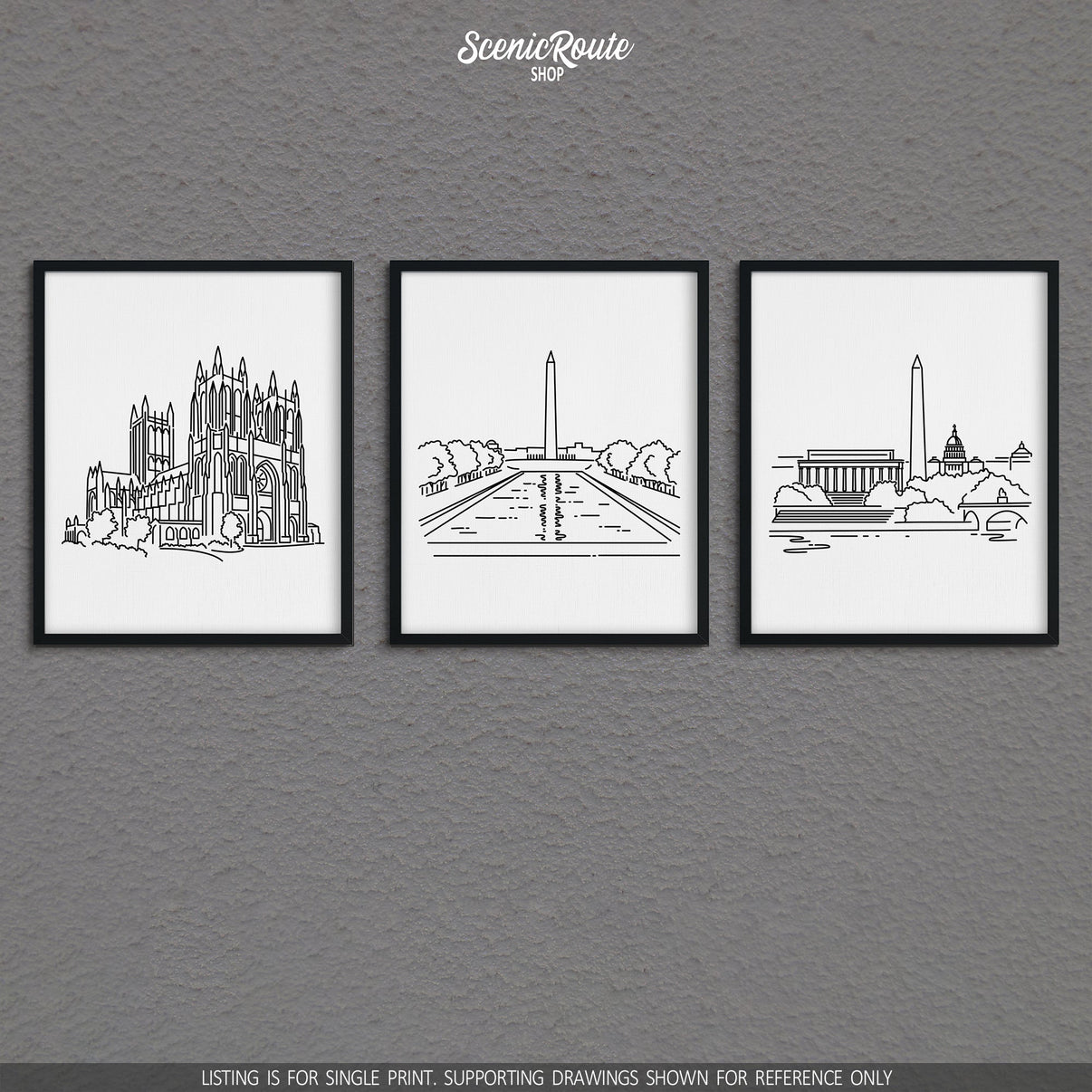 Washington DC National Mall Art Print – Scenic Route Shop